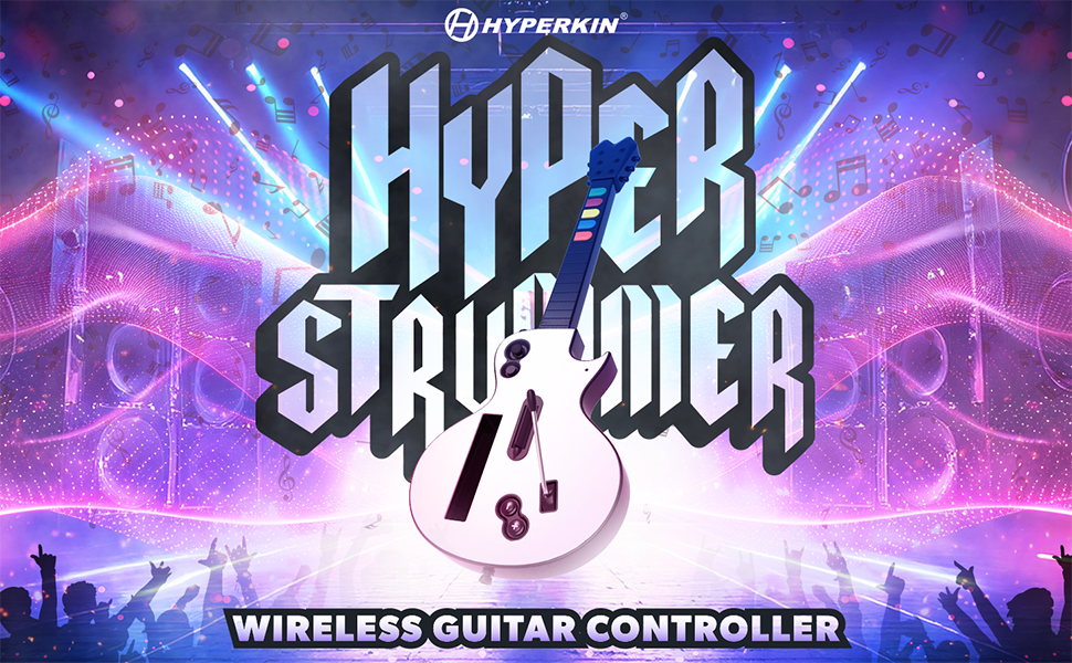 "Hyper Strummer" Wireless Guitar for Wii? -Hyperkin / Let's Game!