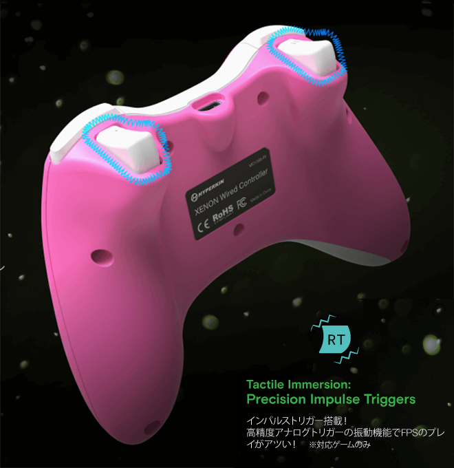Hyperkin Japan - HYPERKIN XENON 有線コントローラー （ブラック） － Xbox 公式ライセンス